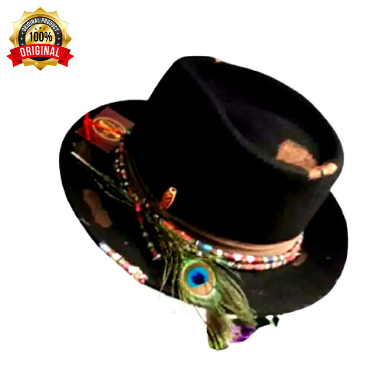 Jual TOPI LAKEN FEDORA TOPI LAKEN PRIA ORIGINAL THE ROLLING MODEL ...