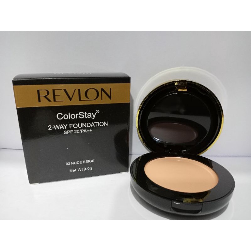 Jual Bedak 2in1 Revlon padat+basah/Fitme biru | Shopee Indonesia