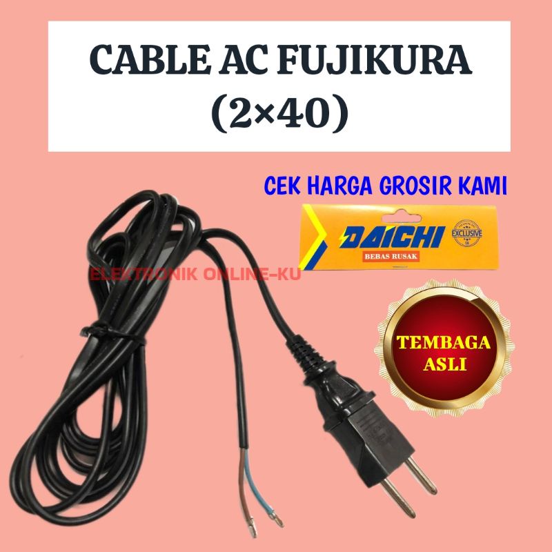 Jual DAICHI CABLE AC FUJIKURA 2×40 | Shopee Indonesia