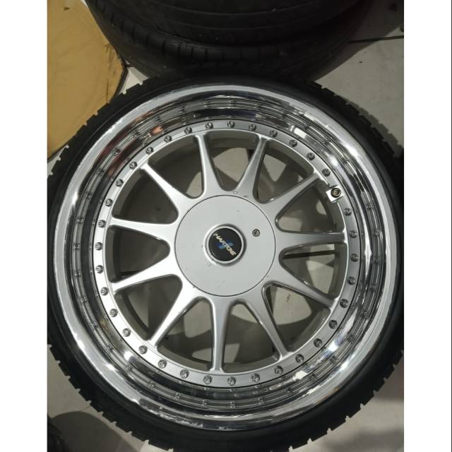 Jual Velg Racing Hartge ring 18 + Ban Accelera phi 205/40/18 | Shopee ...