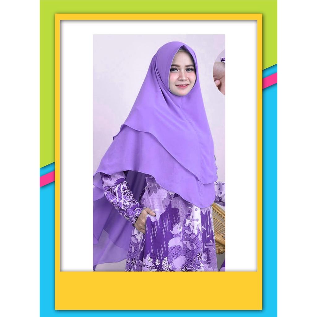 Jual KRUDUNG CERUTY HIJAU 2 LAYER MODEL BARU | Shopee Indonesia