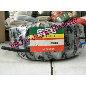 Jual Kabel Eterna NYYHY 2X1.5 Hitam Serabut Tembaga Isi 2 Per Roll 50 Meter (harga meteran) ☂ ...