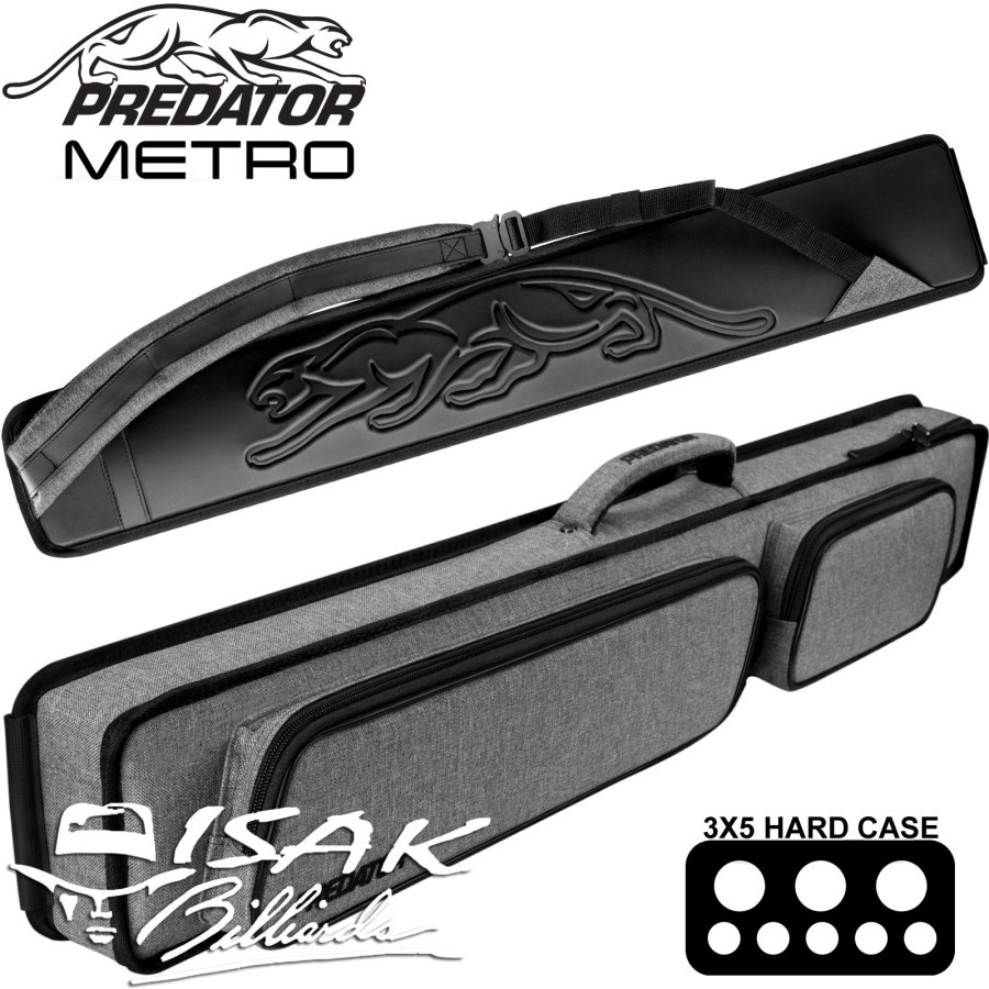 Jual Predator Metro 3x5 Grey Hard Case - Tas Stick Billiard Pool Cue ...