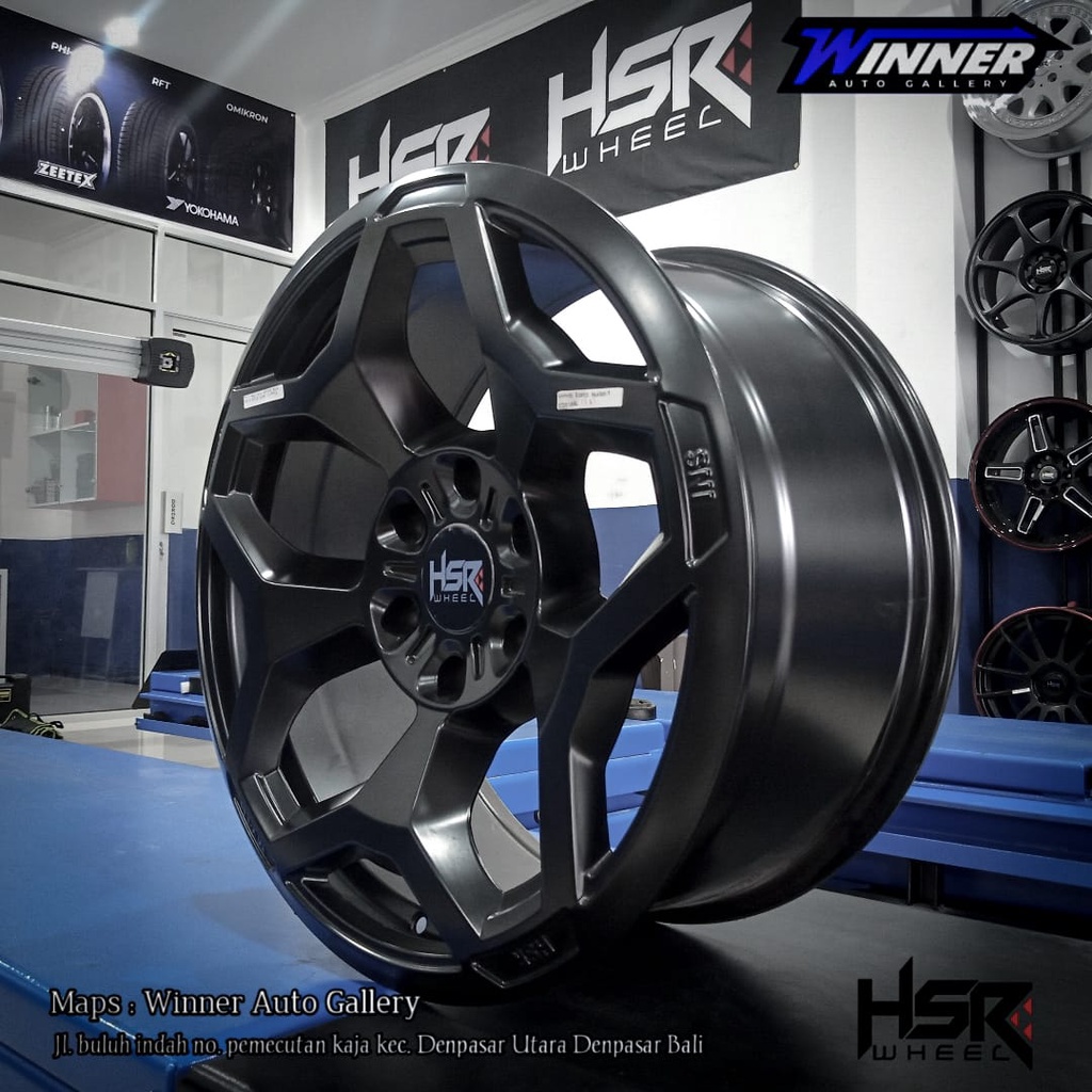 Jual Velg mobil velk pelek racing ring 20 pajero fortuner dll-HSR MYTH10 | Shopee Indonesia