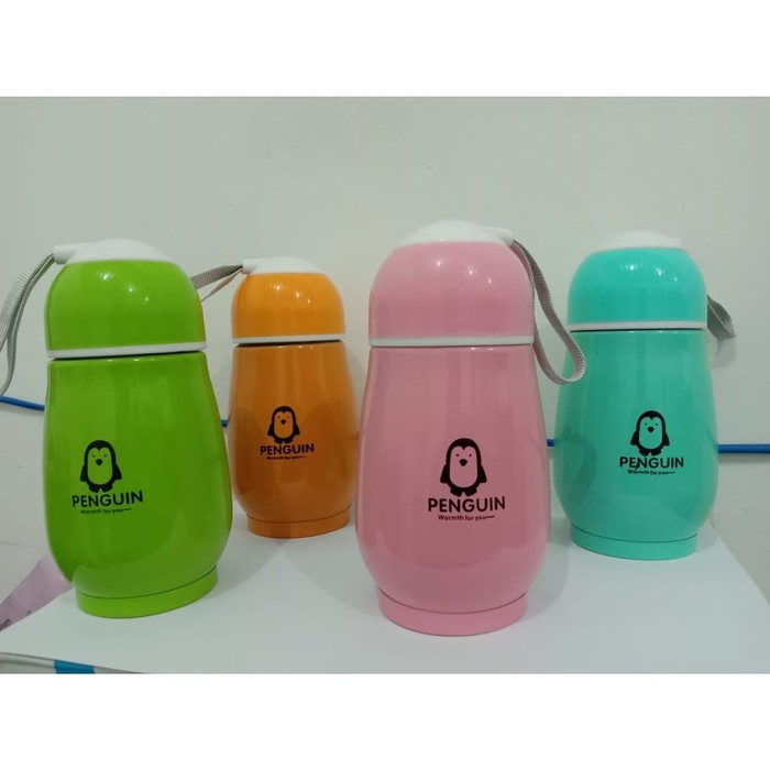 Jual [READY] Termos Mini / Termos Air Panas / Termos Motif Penguin 300 ...