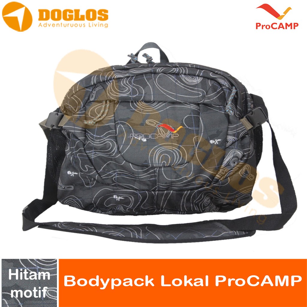 Jual Tas Bodypack Procamp Travel Pouch Gunung Outdoor selempang ...