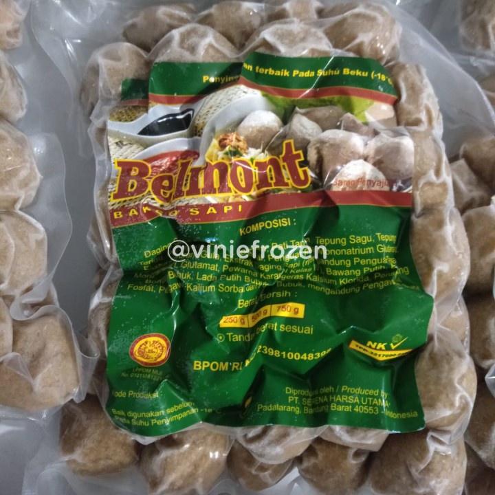 Jual Bakso Sapi Halus Belmont Murah (Isi 50) | Shopee Indonesia