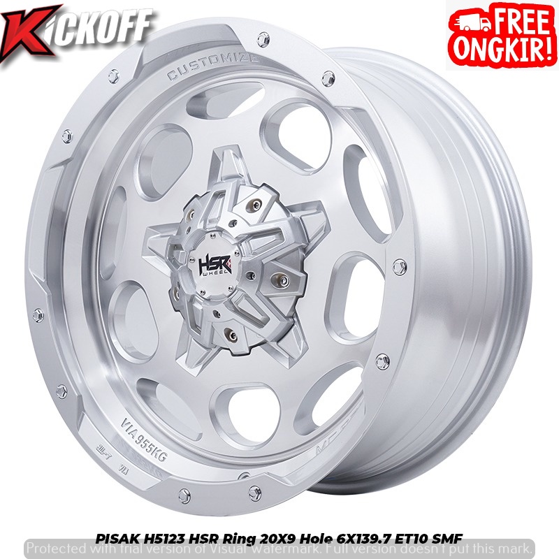Jual Velg HSR Ring 20 Buat Pajero HIlux DC Fortuner Triton DLL | Shopee Indonesia