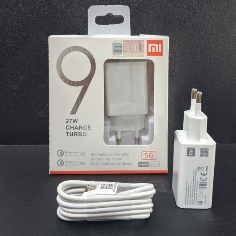 Jual AI* Charger Turbo Xiaomi Mi9 27W Fast Charging Kabel Usb Micro ...