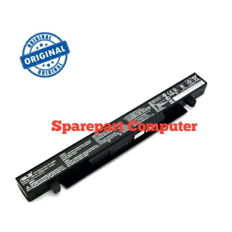Jual Baterai Battery Asus A450 A450C A450CA A450CC A41-X550 A41-X550A ...