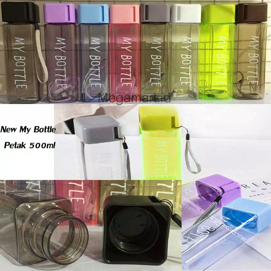 Jual New My Bottle Petak/ Botol Petak 500 ml/Botol Minuman | Shopee ...