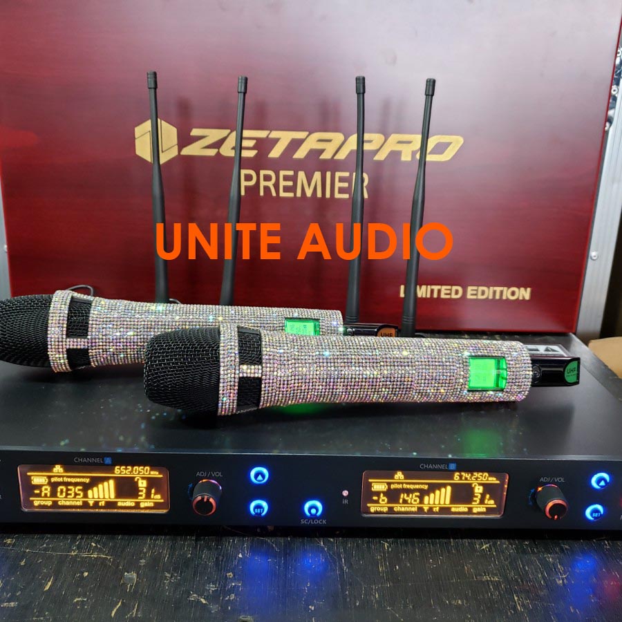 Jual Mic Wireless 2 Channel Zetapro PREMIER Diamond Limited Edition ...