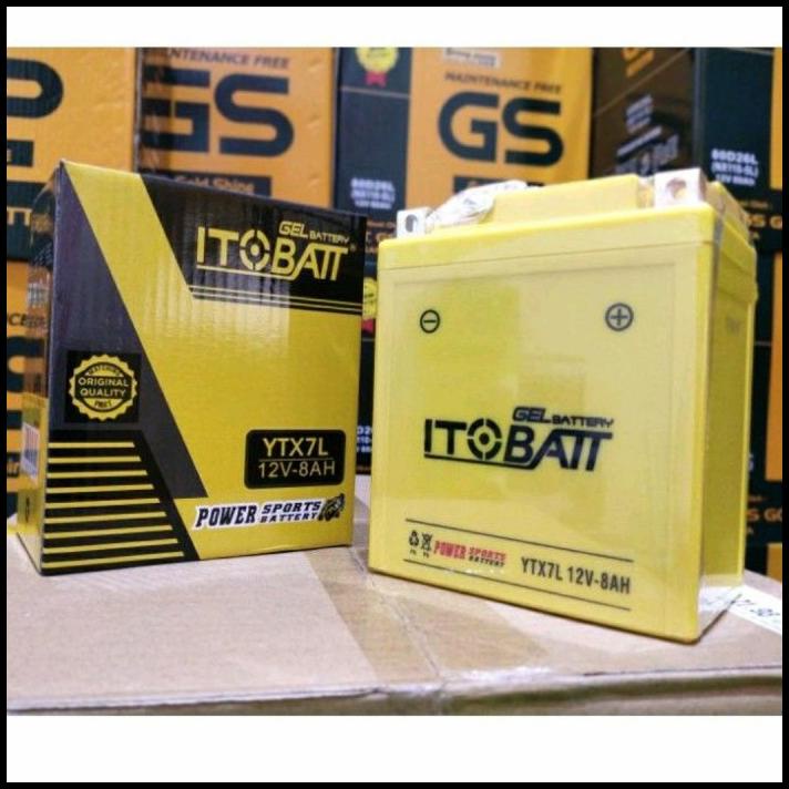 Jual Aki Accu Motor Yamaha R25 Mt25 X Max X-Max Itobatt Ytx7L Aki Gel 8Ah | Shopee Indonesia