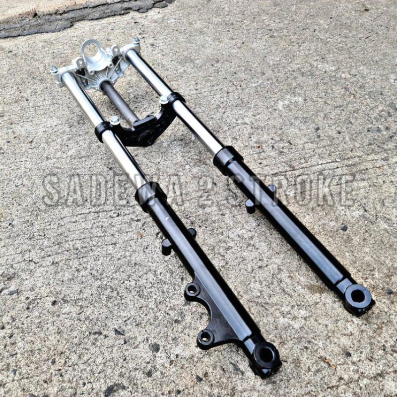 Jual SOK SHOCK DEPAN RX KING ASSY BOTTOM HITAM// SOK DEPAN RX KING | Shopee Indonesia