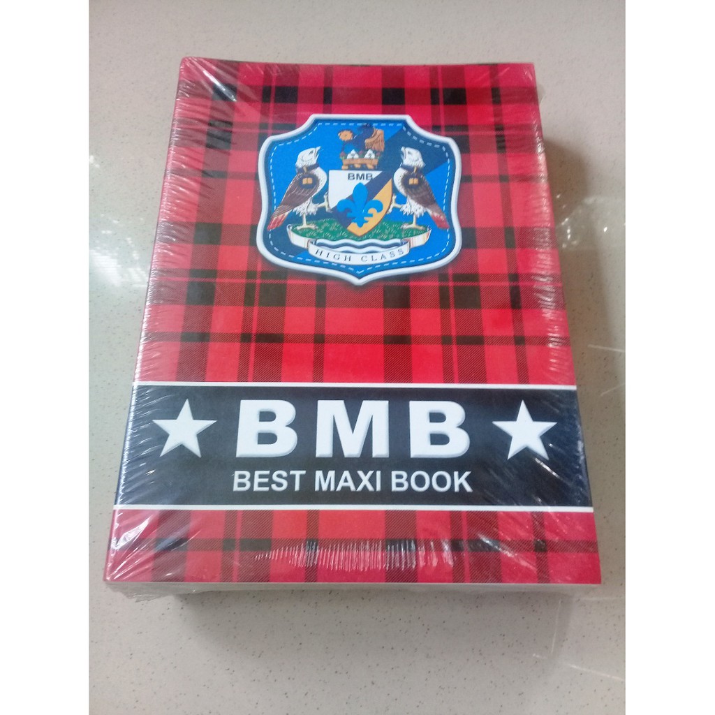 Jual Buku Tulis Best Maxi Book 50lbr Pak 10 Buku - BMB | Shopee Indonesia