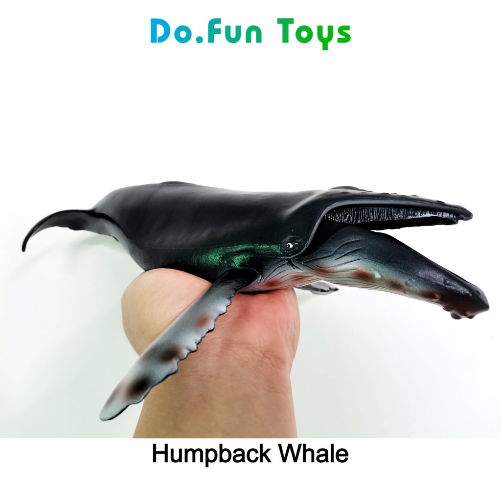 Jual Animal Figurine | HUMPBACK WHALE / Mainan Miniatur Paus Bungkuk ...