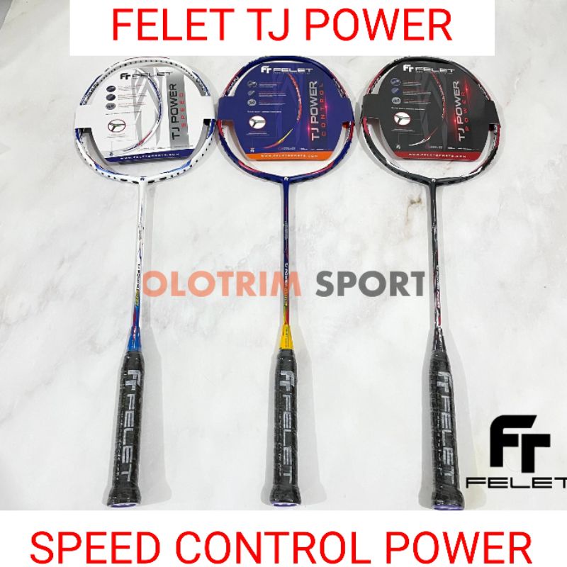 Jual Raket Badminton FELET TJ POWER SPEED CONTROL TECH TjPower Original ...