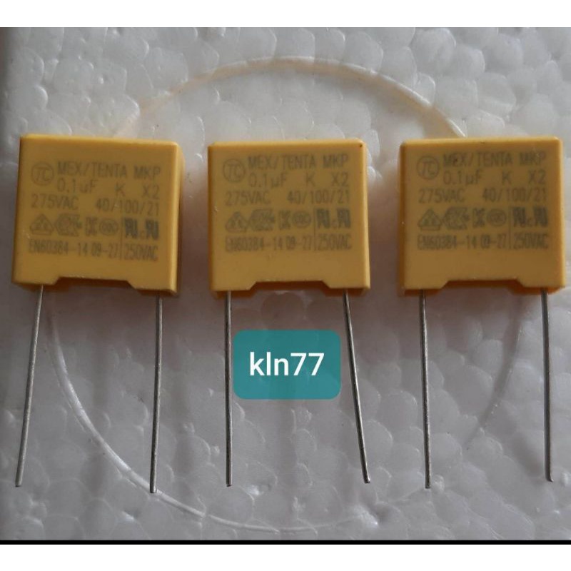 Jual KAPASITOR MKM MKT MKP 0.1UF 275V 104 100NF 0.1 UF | Shopee Indonesia
