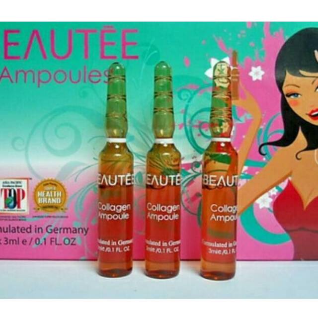 Jual Beautee collagen ampoule serum collagen beautee ampul berkhasiat ...