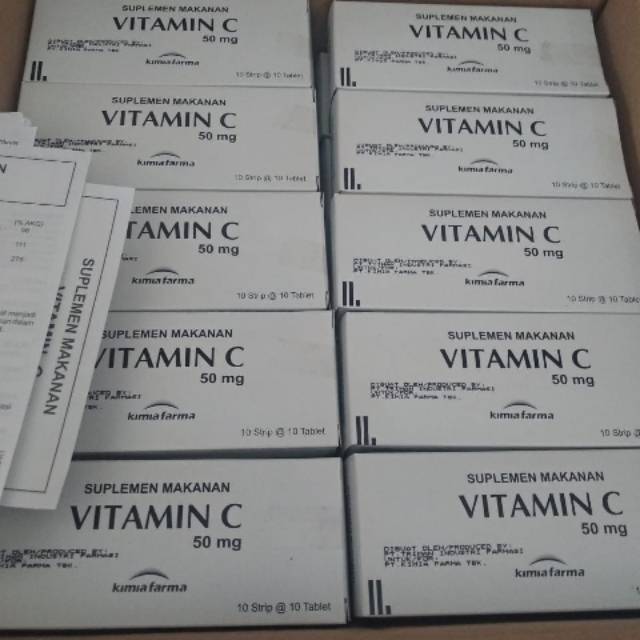 Jual Vitamin c 50 mg | Shopee Indonesia