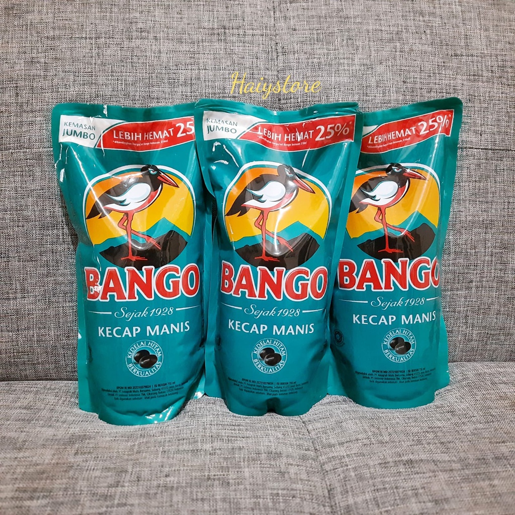 Jual HS // Kecap Manis Bango 735ml // Bango Kecap Manis 735ml | Shopee ...