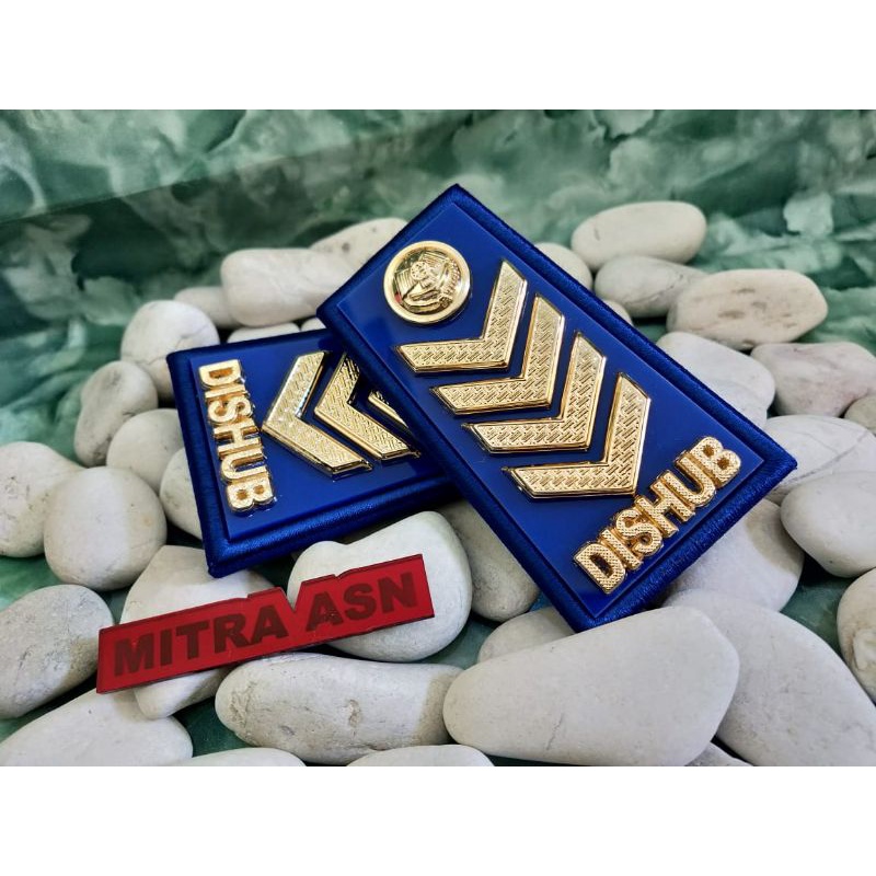Jual Pangkat Pdh Dishub 2D Kain Akrilik | Shopee Indonesia
