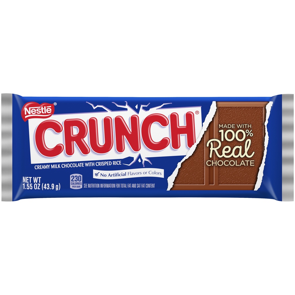Jual Nestle Crunch Chocolate Bar 1.55 Oz / Buncha Crunch 3.2 Oz | Shopee Indonesia