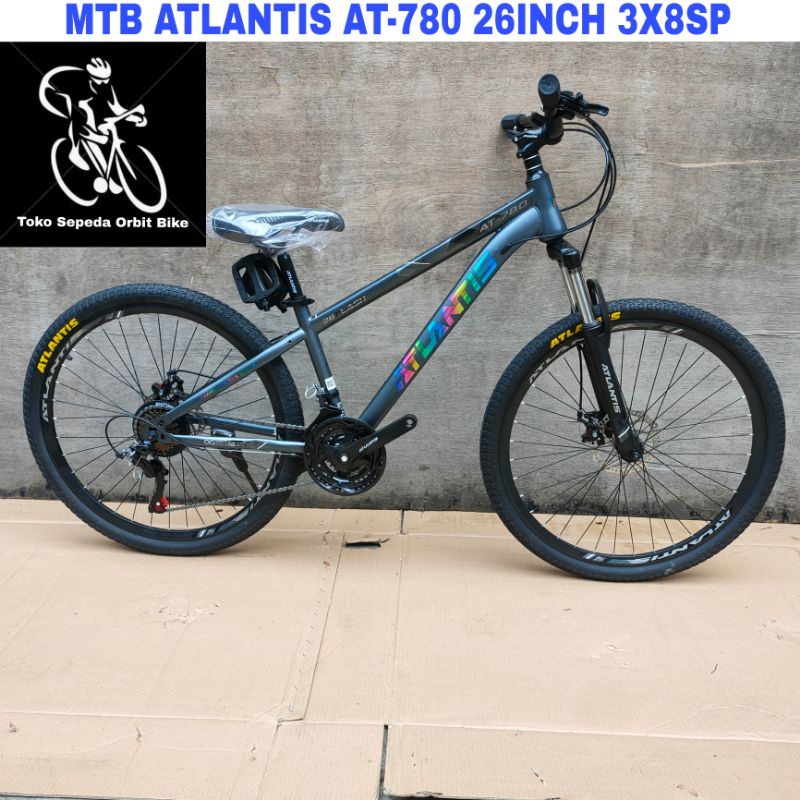 Jual Sepeda Gunung MTB Atlantis AT-780 26Inch 3X8Sp Terbaru Hi-ten ...
