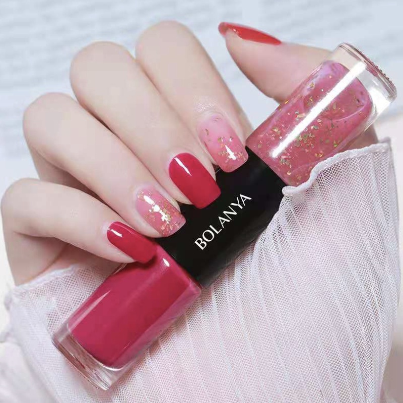 Jual Kutek Korea Non Peel Off 2 in 1 Bolanya Cat Kuku Halal KU001 | Shopee Indonesia