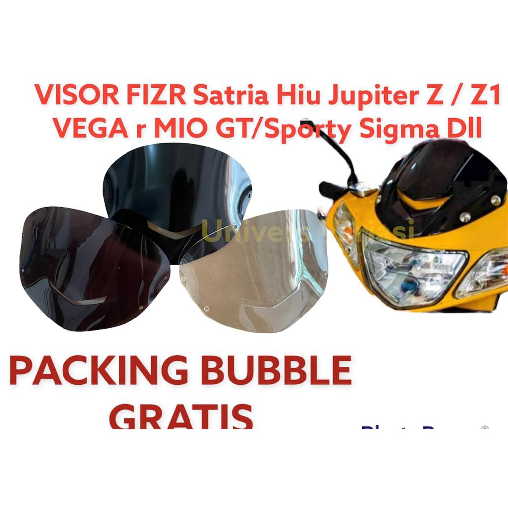 Jual GRATIS BUBBLE VISOR F1ZR JUPITER Z Z1 SATRIA HIU MIO GT SPORTY ...
