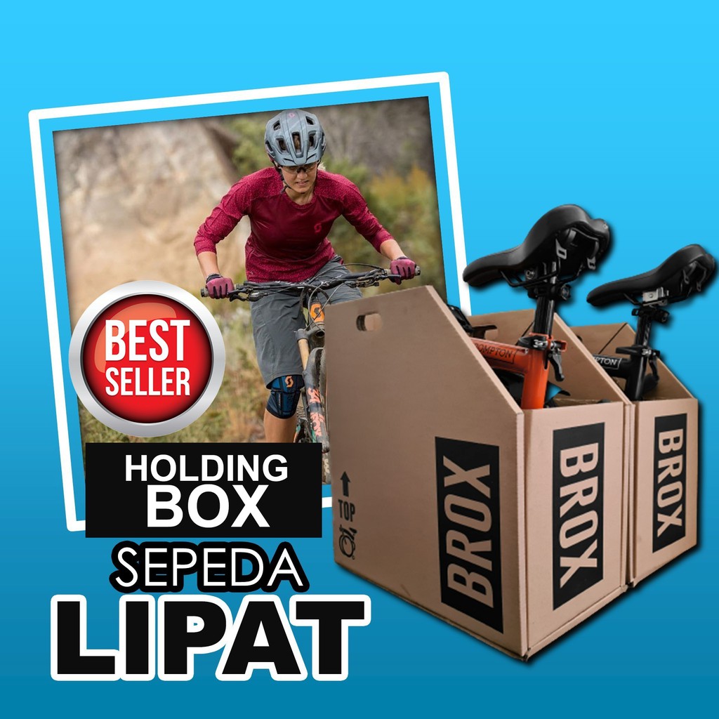 Jual Brompton Box Holding Box Sepeda Lipat Tempat Penyimpanan Sepeda | Shopee Indonesia