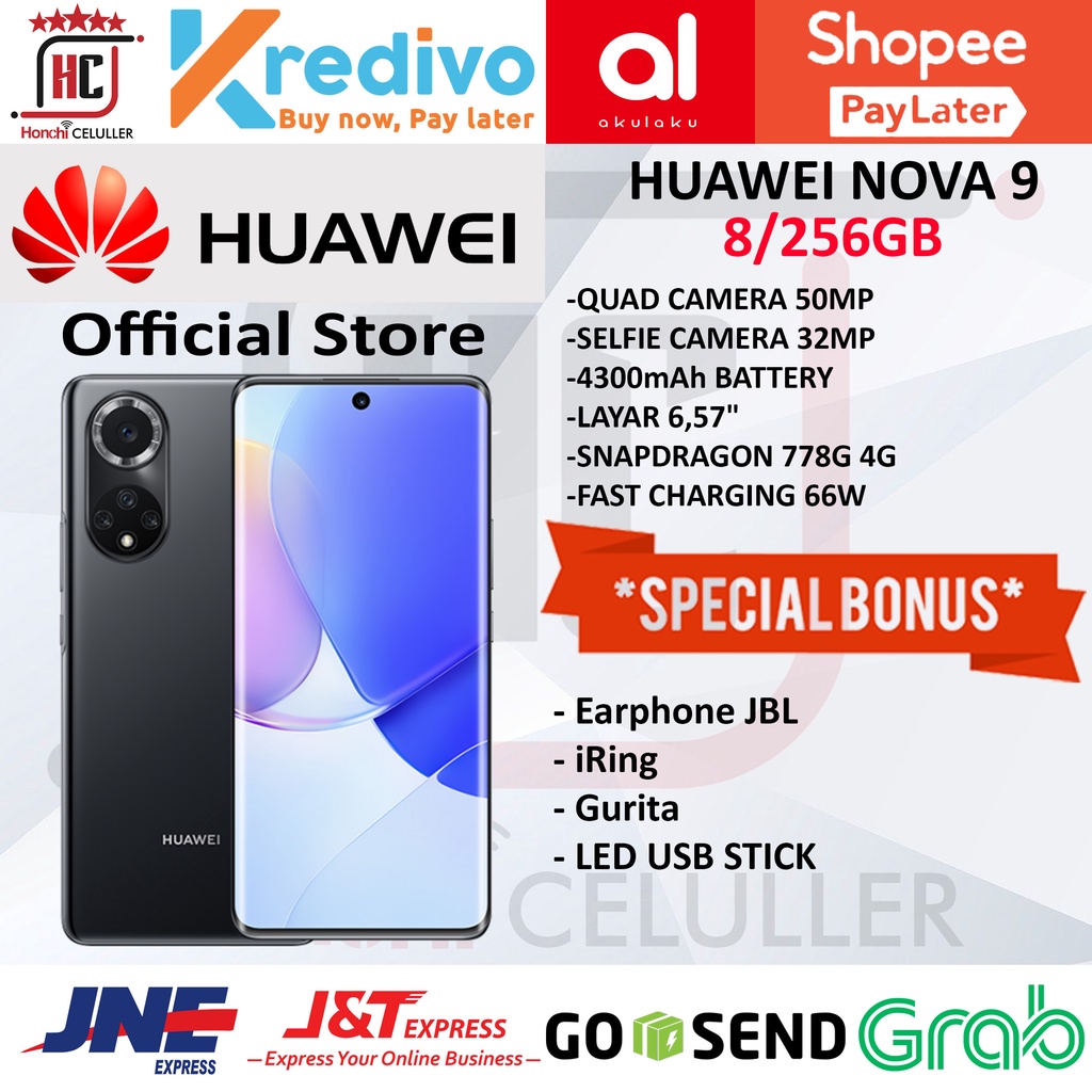 Jual Huawei Nova 9 8/256GB Garansi Resmi Huawei Indonesia TAM | Shopee ...