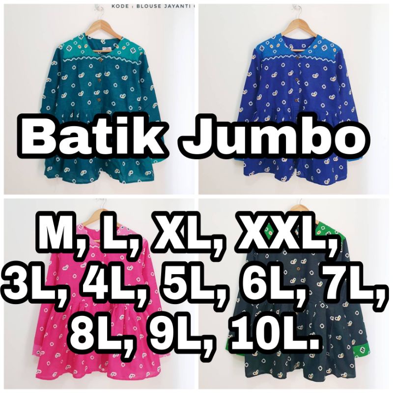 Jual Batik jumbo BIG SIZE JUMBO M.L.Xl.XXL XXXL 3L 4L 5L | Shopee Indonesia