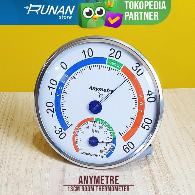 Jual Thermometer Ruangan Besar Anymetre - Room Termometer Hygrometer ...