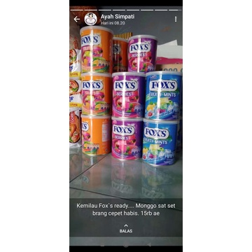 Jual Permen fox kaleng | Shopee Indonesia