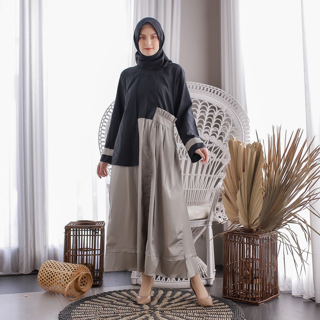 Jual GAMIS FORMAL PREMIUM JET BLACK KANVAS AESTHETIC CANTIK/UNIK BY ...