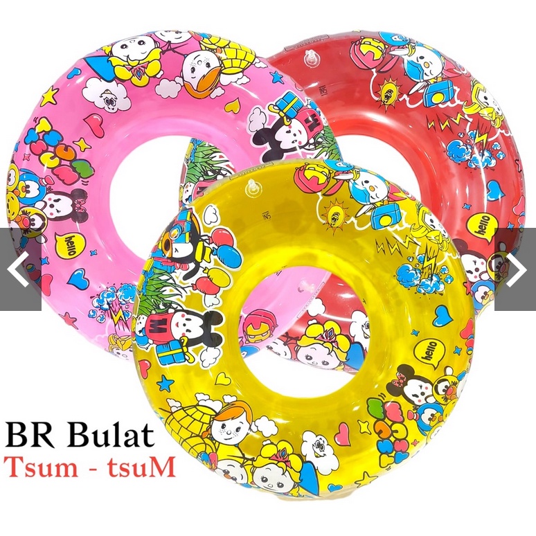 Jual BAN RENANG BULAT 60cm TSUM TSUM MIKA ban renang Bulat pelampung ...