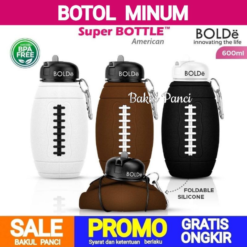 Jual BOTOL MINUM - BOLDe SUPER BOTTLE AMERICAN 600 ML - TEMPAT MINUM ...