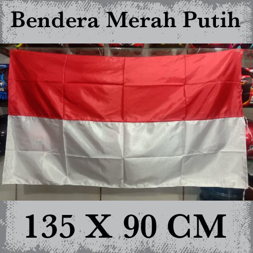 Jual Bendera Kain Merah Putih Ukuran besar kecil tanggung bendera umbul ...