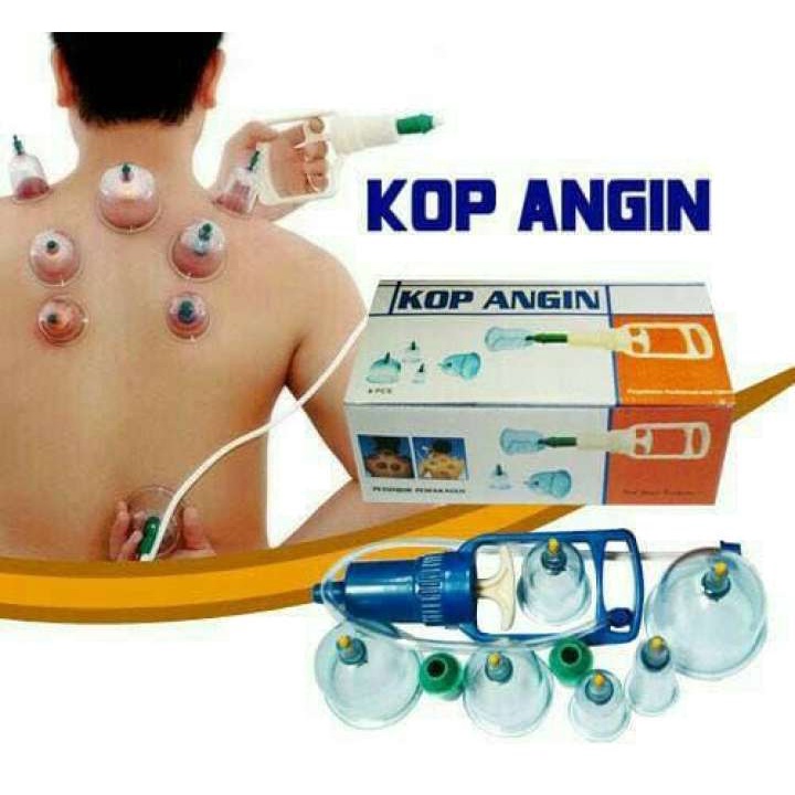 Jual ALT - Kop Angin BEKAM isi 6 Cup Tabung - Set Alat Terapi - Kop Badan Refleksi Rileksasi ...
