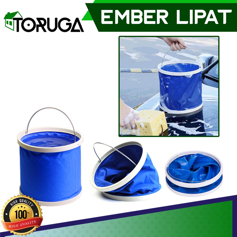 Jual Ember Lipat Portable Serbaguna Tempat Air Cuci Pakaian Mobil ...