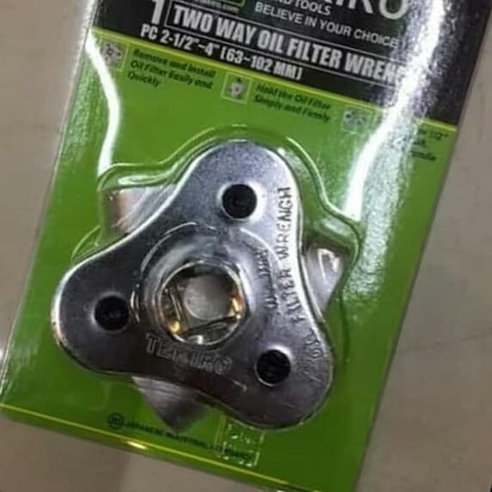 Jual TEKIRO kunci filter oli 2 arah / two way oil filter wrench ...