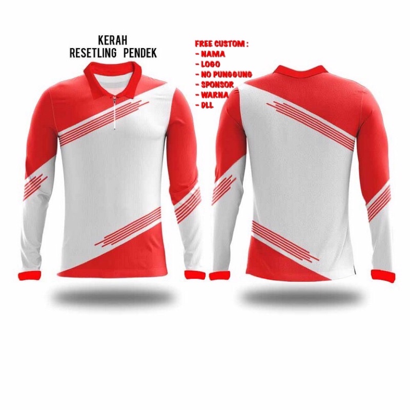 Jual jersey sepeda custom - jersey sepeda agustusan HUT RI 76 - seragam ...