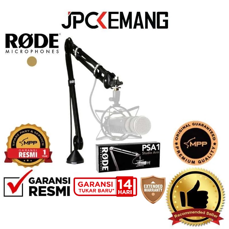 Jual Rode PSA1 Studio Boom Arm for Broadcast Microphones Rode PSA1 ...