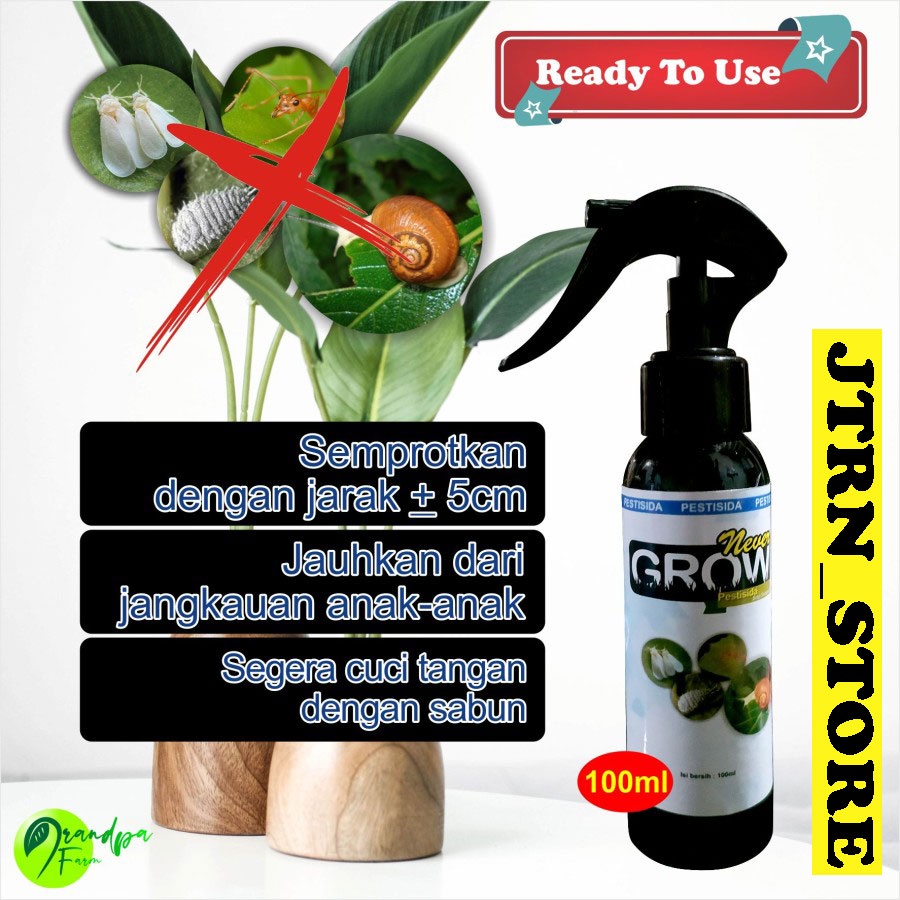 Jual Pembasmi Semut, Serangga dan Hama Tanaman Nevergrow Pestisida AMAN ...