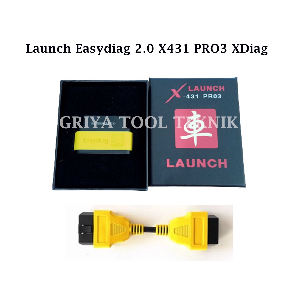 Jual Launch Easydiag 2.0 X431 PRO3 XDiag Pro Scanner Mobil Online Upgrade | Shopee Indonesia