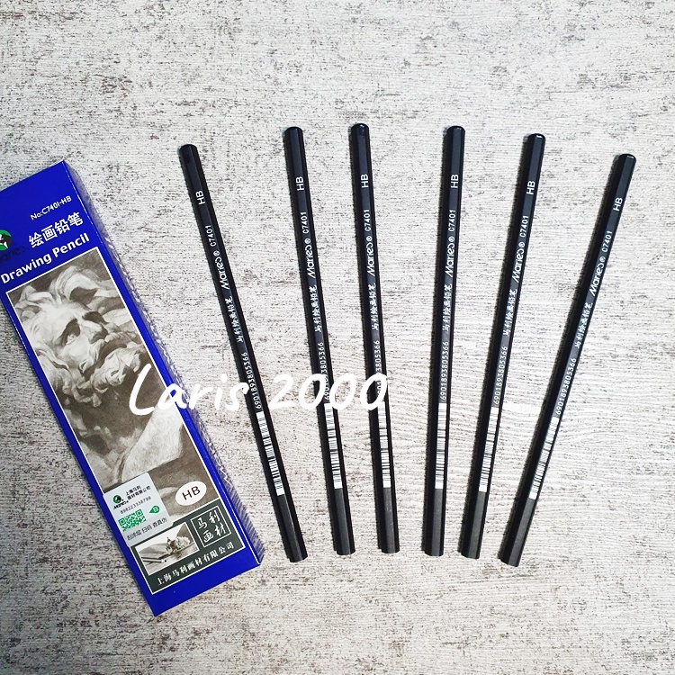 Jual Pensil Gambar Sketsa Maries / Drawing Pencil 12B 10B 8B | Shopee Indonesia