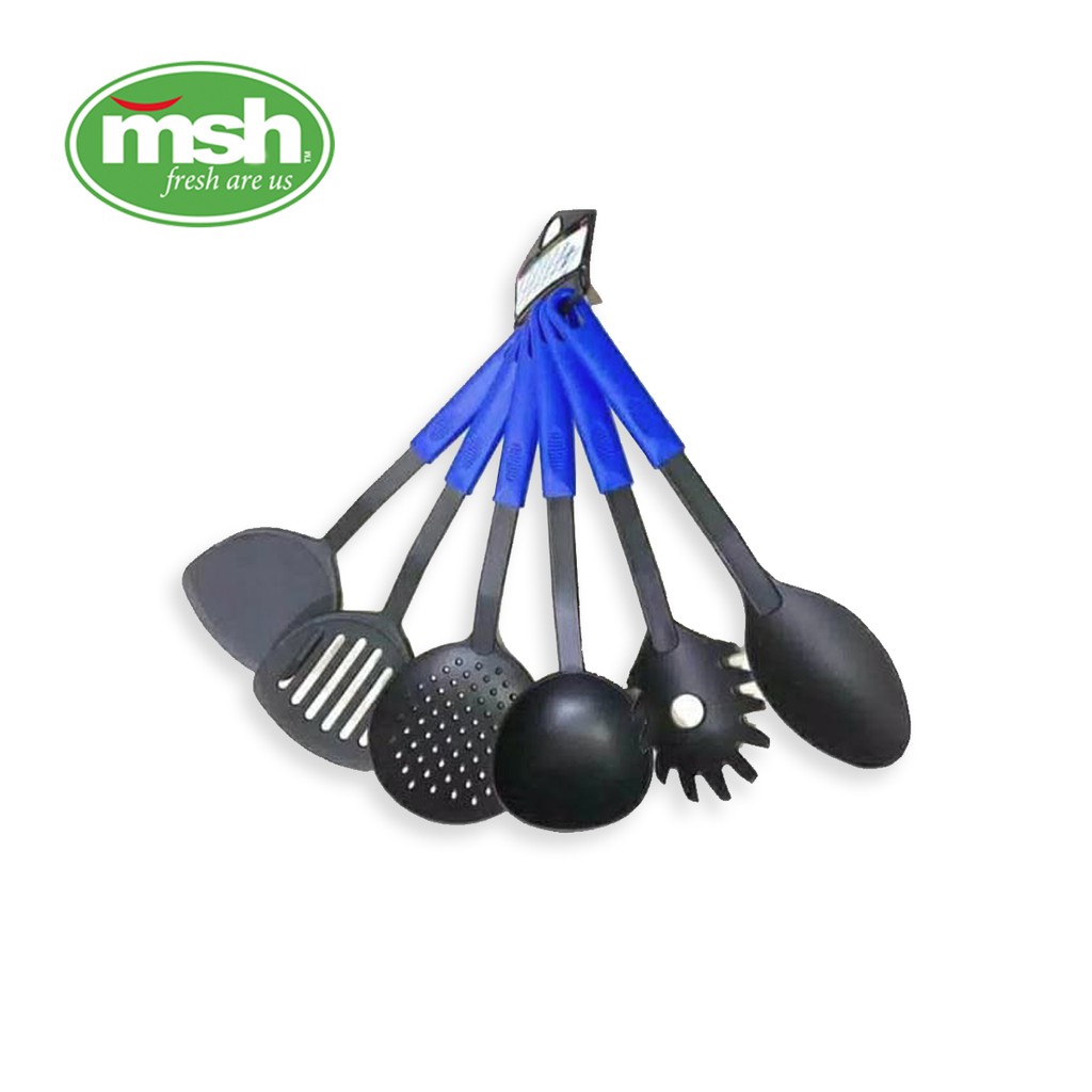 Jual Alat Masak Spatula Set 6 Warna | Shopee Indonesia