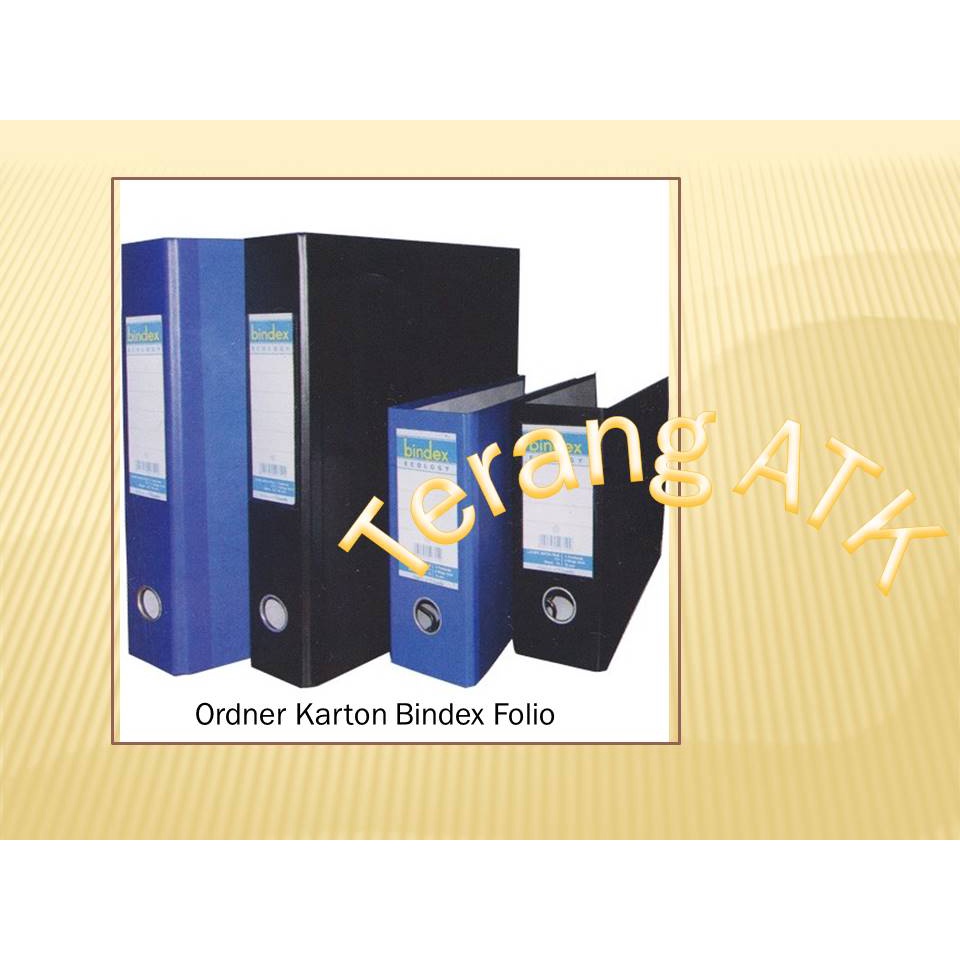 Jual Ordner Karton Bindex Folio [Isi 12 buah] | Shopee Indonesia