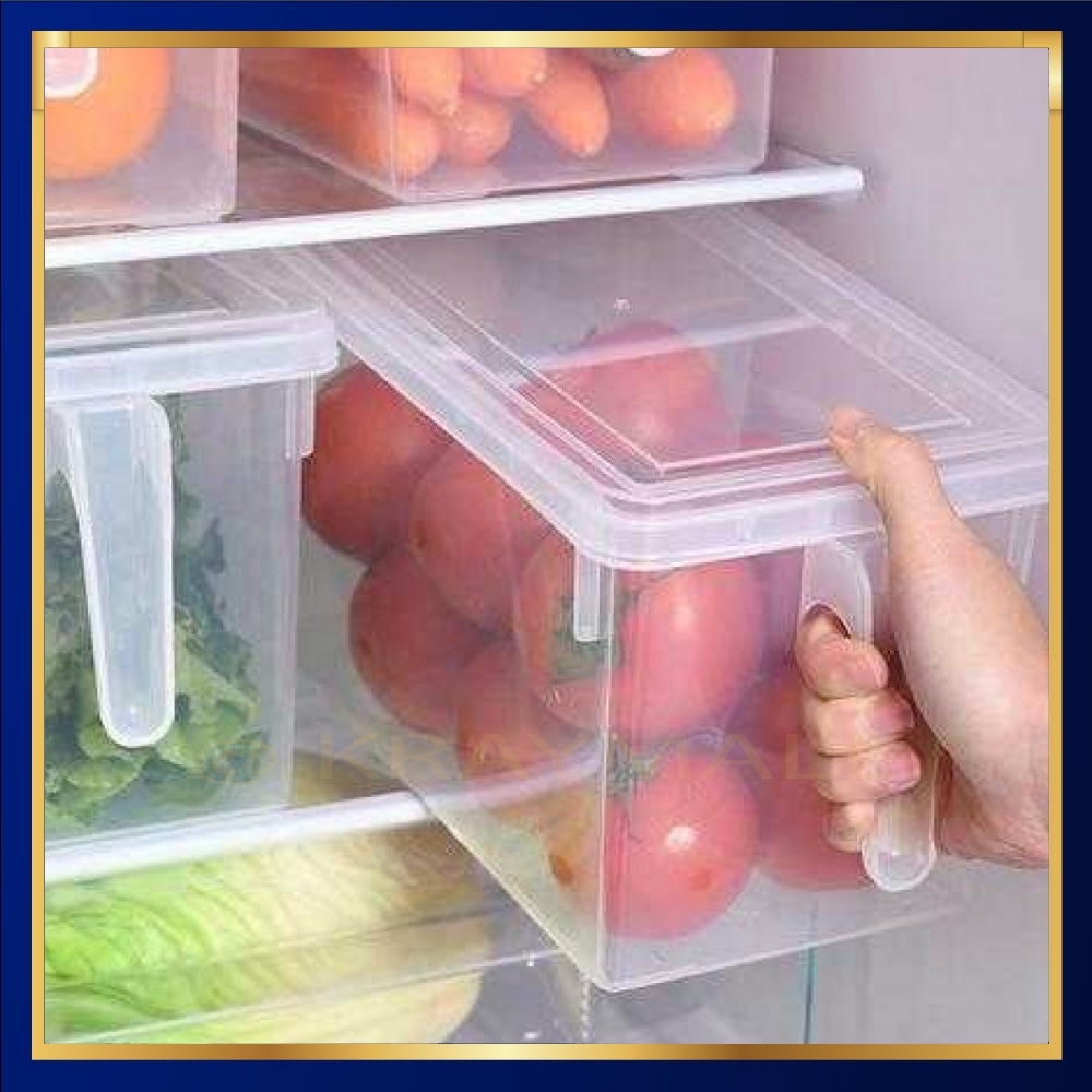 Jual Kotak Kontainer Makanan Kulkas Kitchen Storage Food Box | Shopee ...